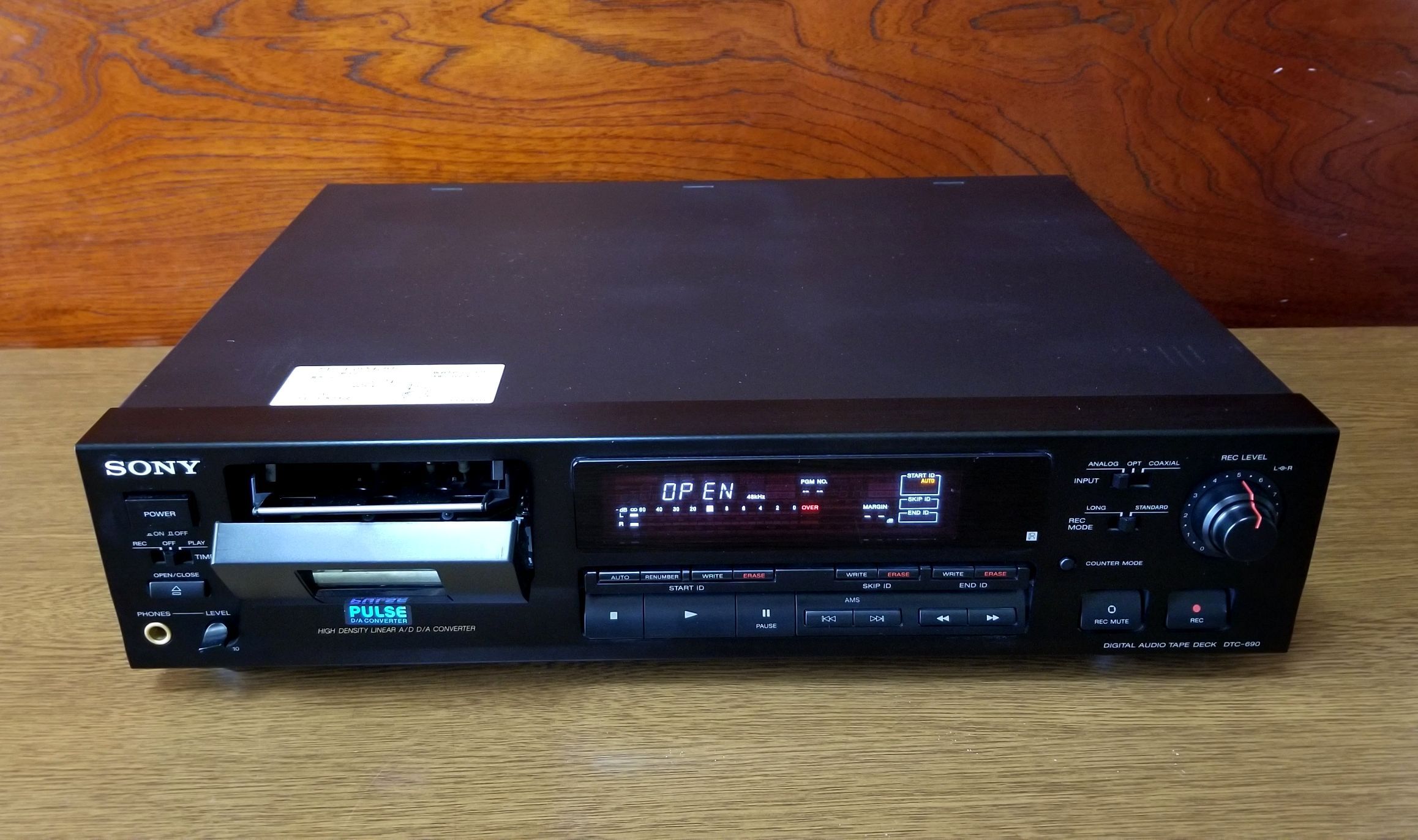 SONY デジタル・オーディオ・テープ・デッキ DTC-690 録・再良好・動作保証 | MTR PRO SHOP