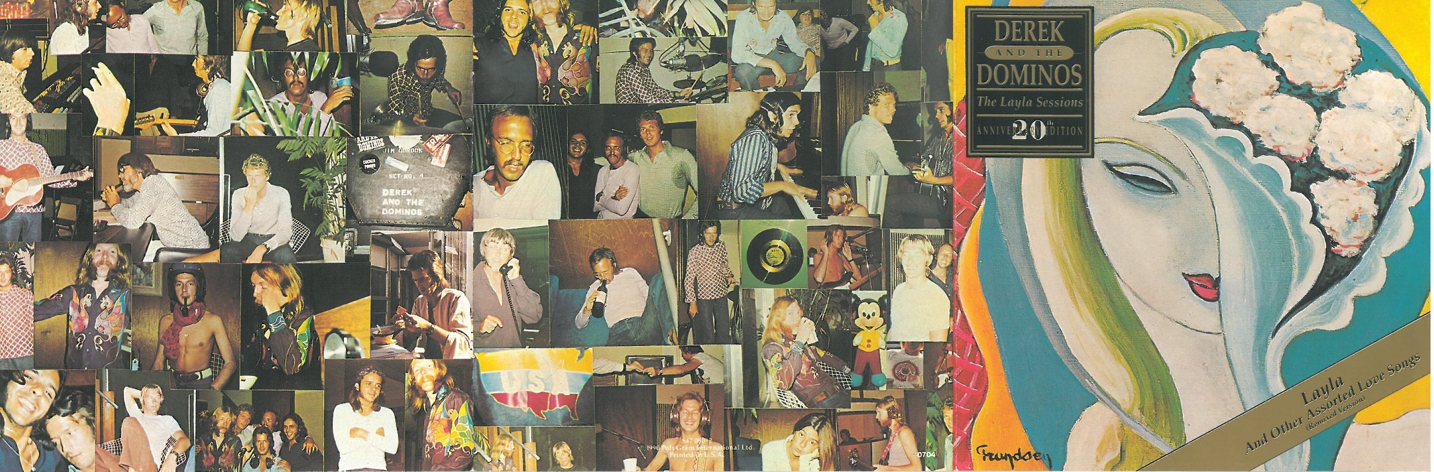 DEREK AND THE DOMINOS / THE LAYLA SESSIONS 20TH ANNIVERSARY EDITION ...