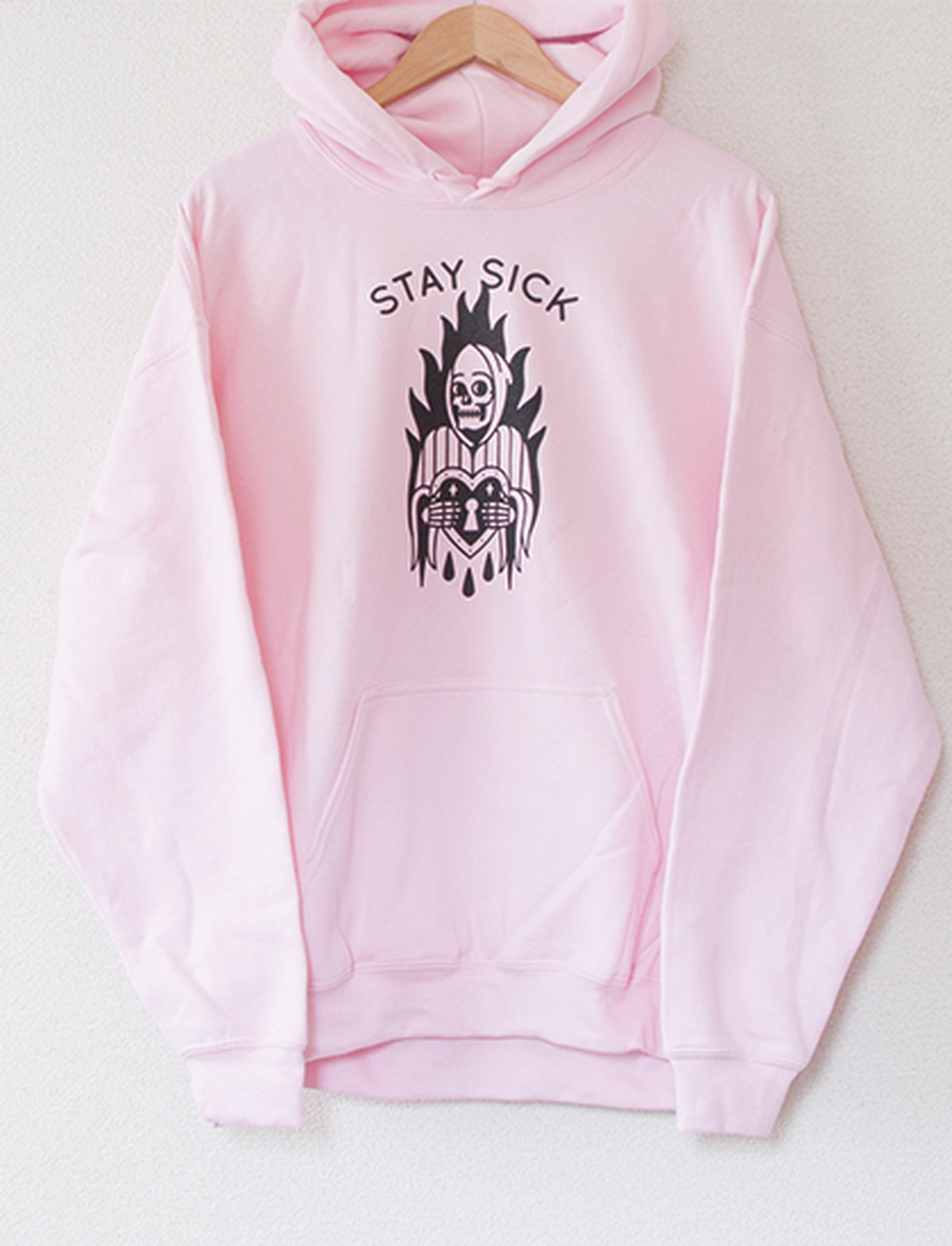 【STAY SICK CLOTHING】Reaper Hoodie (Pink) | NM Merch