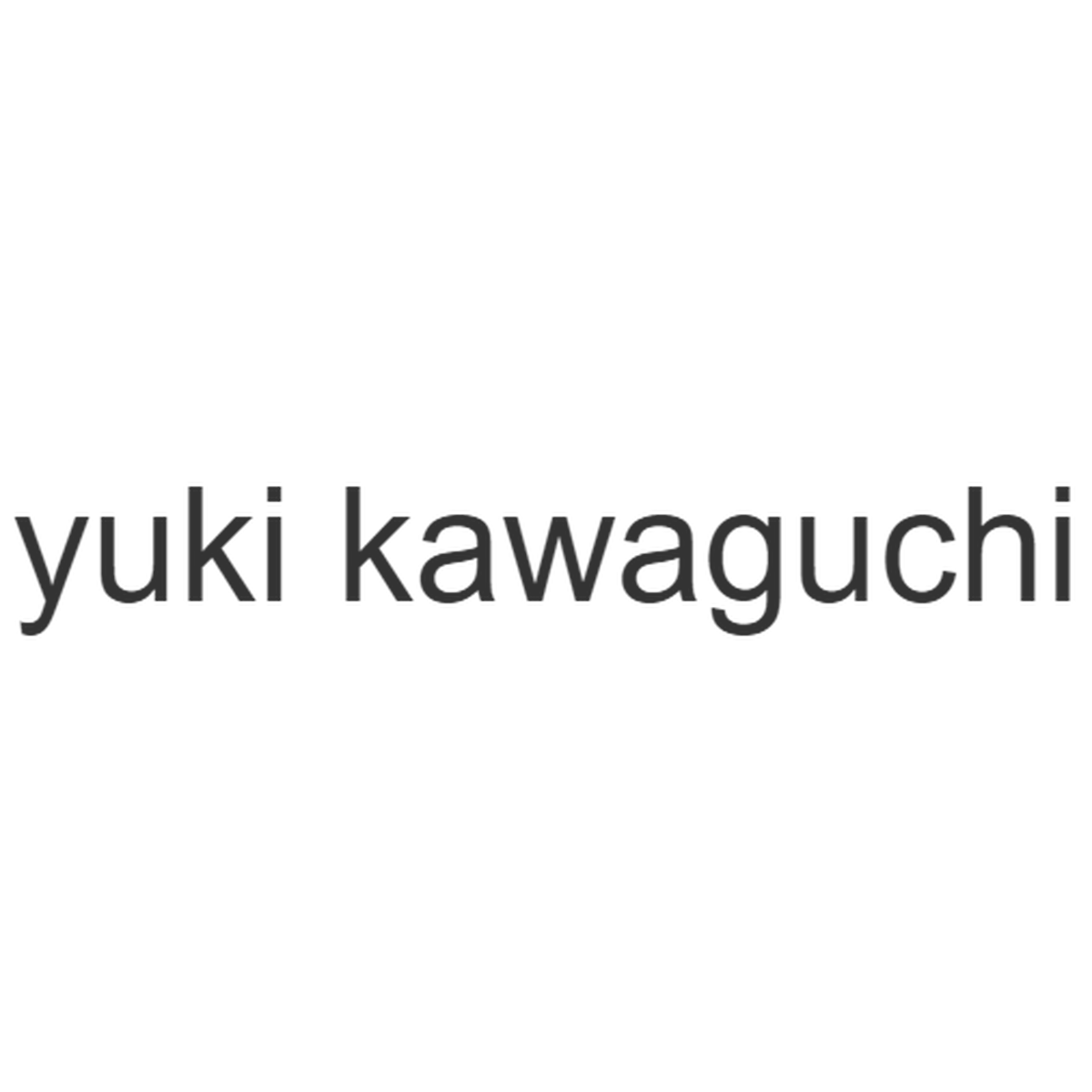 yuki kawaguchi web shop
