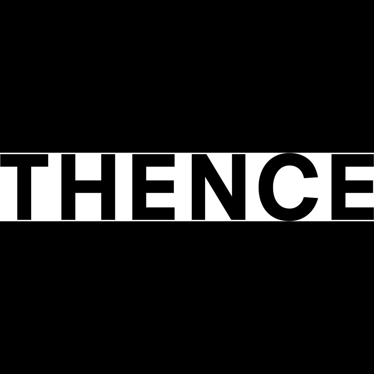 THENCE