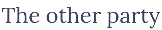 The other party