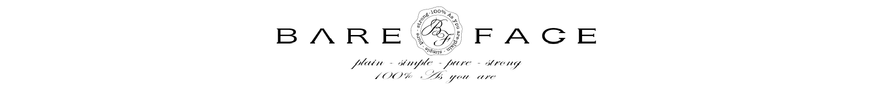 BF Skin care | Bareface Tokyo Bareface Product