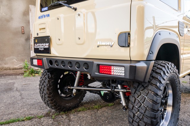 JB64 ジムニー用 エクストリームバンパー2フロント エクストリームバンパー1リア LEDテール TOCスキッドプレート 4点セット | TOCBODYWORKS