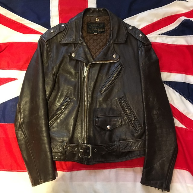 60s Vintage Schott 613 One Star Jacket Brown | The Vintage Garden